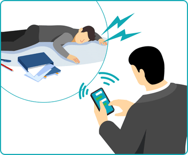 REMONY(リモニー)｜24時間充電不要の遠隔体調管理システムREMONY